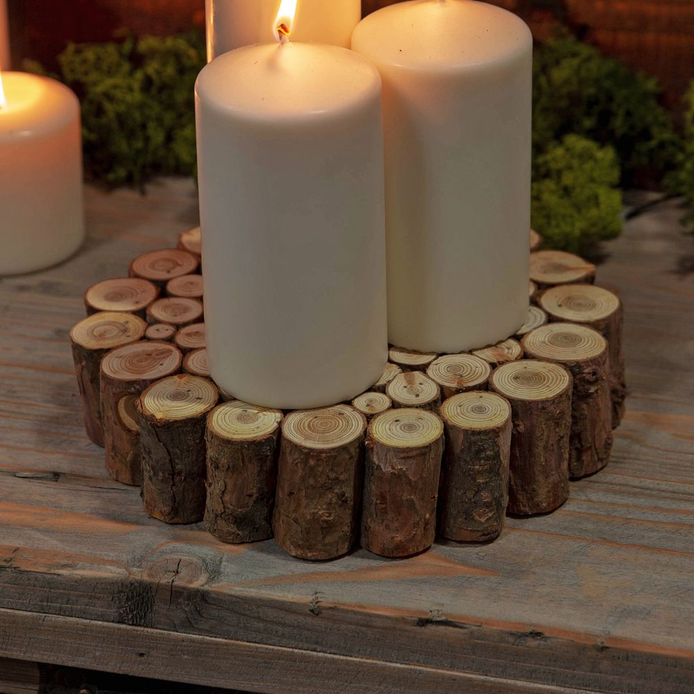 Rustic Log Pedestal 25cm - Gift Shop Online Ireland | Online Gift Store ...
